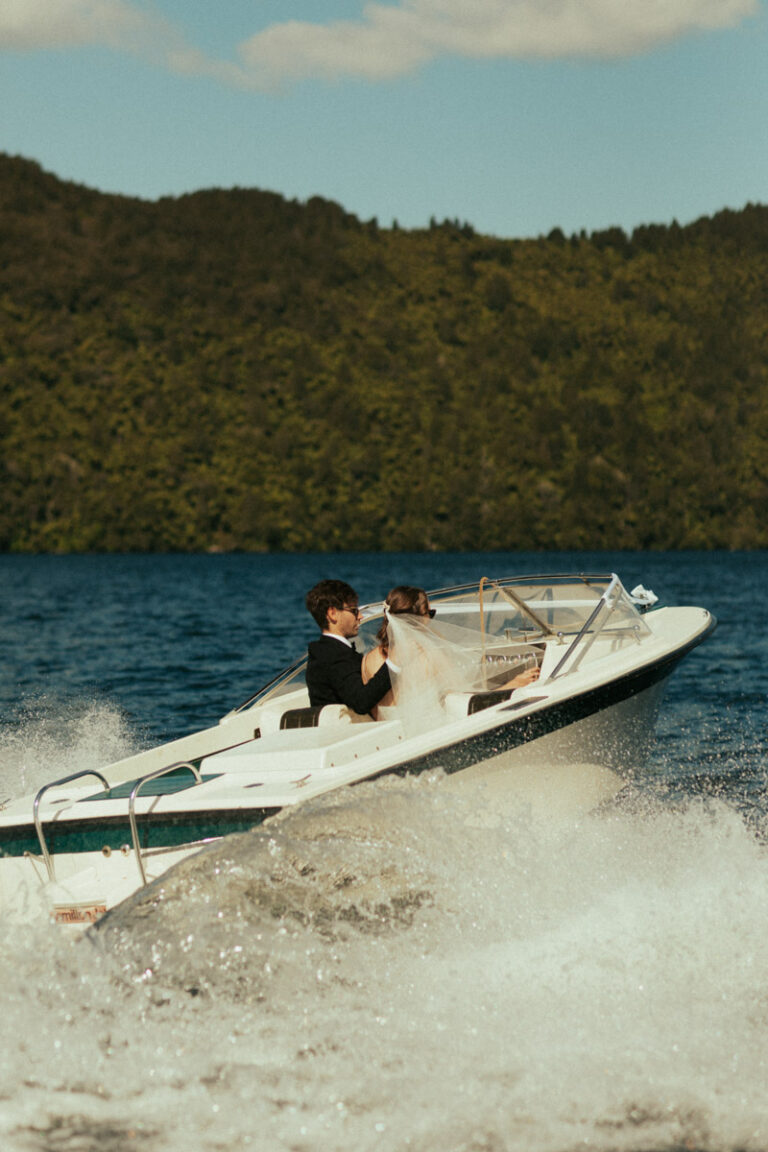 A Day of Destiny and Delight: Hayley & Cam's Lake Ōkareka, Rotorua ...